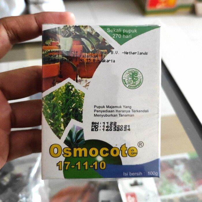 Osmocote 17-11-10 Deka Star Pupuk Daun Sekali Pupuk 270 hari | Lazada ...