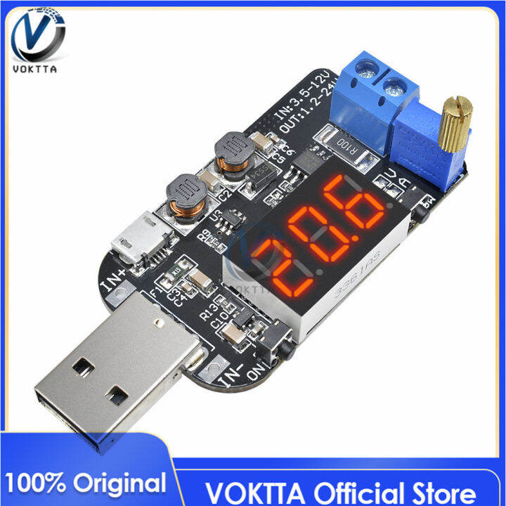 Original VOKTTA DC-DC 5V To 1V 9V 12V 24V LED Digital Display USB ... Original VOKTTA DC-DC 5V To 1V 9V 12V 24V LED Digital Display USB ...