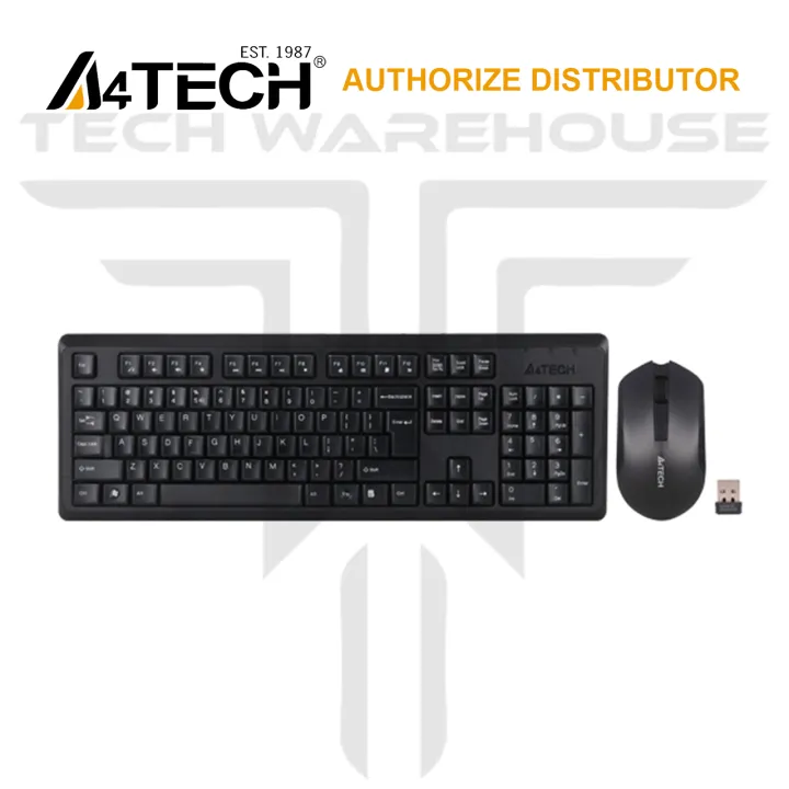 A4Tech 4200N V-Track GR92 + G3-200N, Wireless Keyboard and Mouse Combo ...