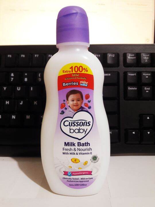 CUSSONS BABY (MB FRESH & NOURIH 200 ML)/UNGU | Lazada Indonesia