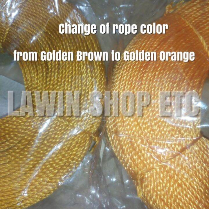 【XMhb54pS】Nylon Rope 5 (2.5mm x 200 meters) Polyethylene Rope Tali Pisi ...