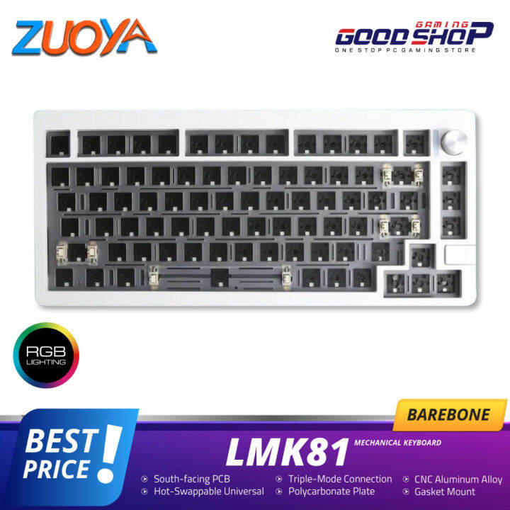 ZUOYA LMK81 Barebone Kit Mechanical Keyboard | Lazada Indonesia