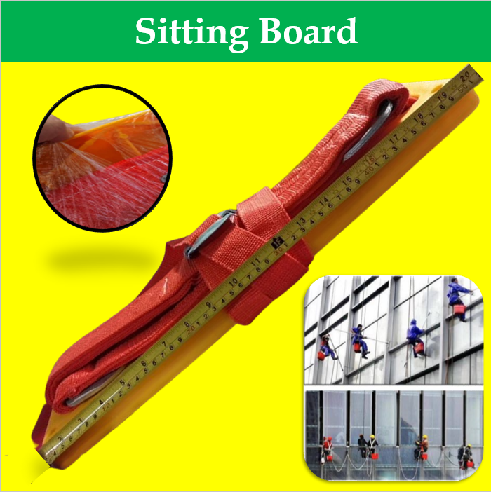 Mago Safety Board Sitting Board for Safety External Wall Cleaning Rope ...