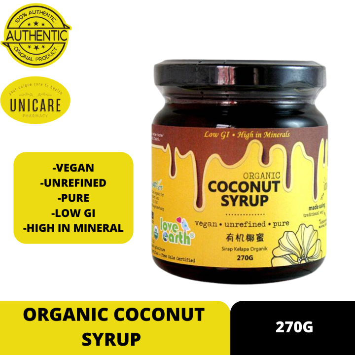 ORGANIC COCONUT SYRUP NATURAL MILD UNIQUE | Lazada