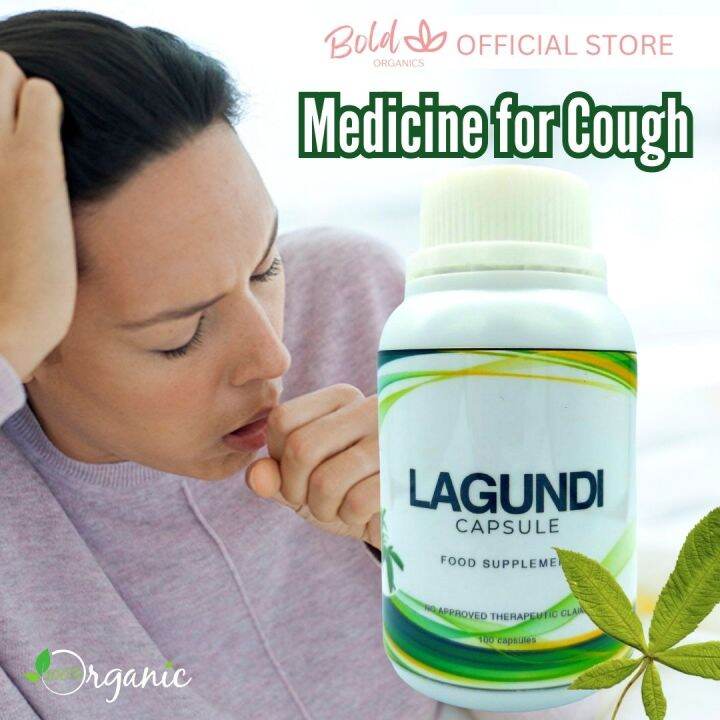 BOLD ORGANIC Lagundi Capsules Anti-Cough Capsule: Gamot sa Ubo Original ...