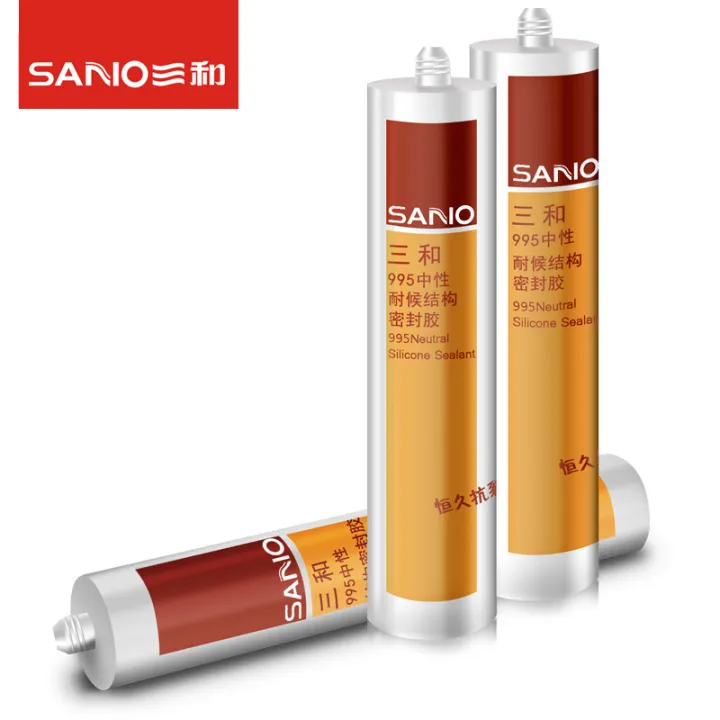Sanhe neutral silicone 995 glass glue universal weatherproof sealing ...