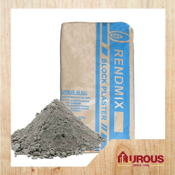 1KG PACK RENDMIX (T) 3 IN 1 CEMENT READY MIX CEMENT SIMEN RENDER (DURA ...