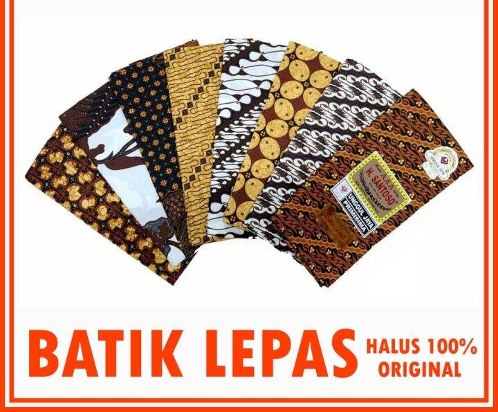 Kain Batik Lepas / Kain Batik Jawa Mataram | Lazada