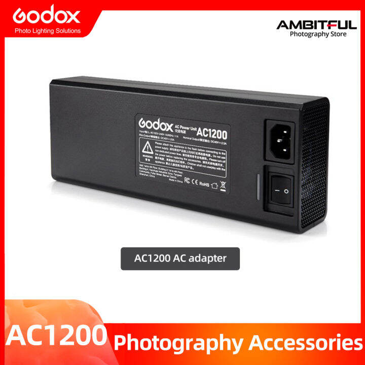 Godox AC1200 Adapter Flash Accessories for AD1200PRO Flash | Lazada