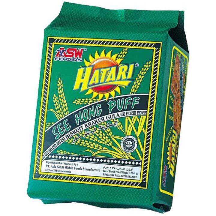 Hatari Crackers See Hong Puff Sugar 260G | Lazada Indonesia