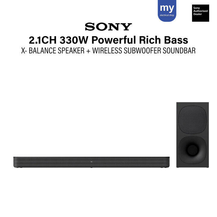 Sony HT-S400 2.1CH Soundbar X-Balanced Speaker POWERFUL Wireless ...