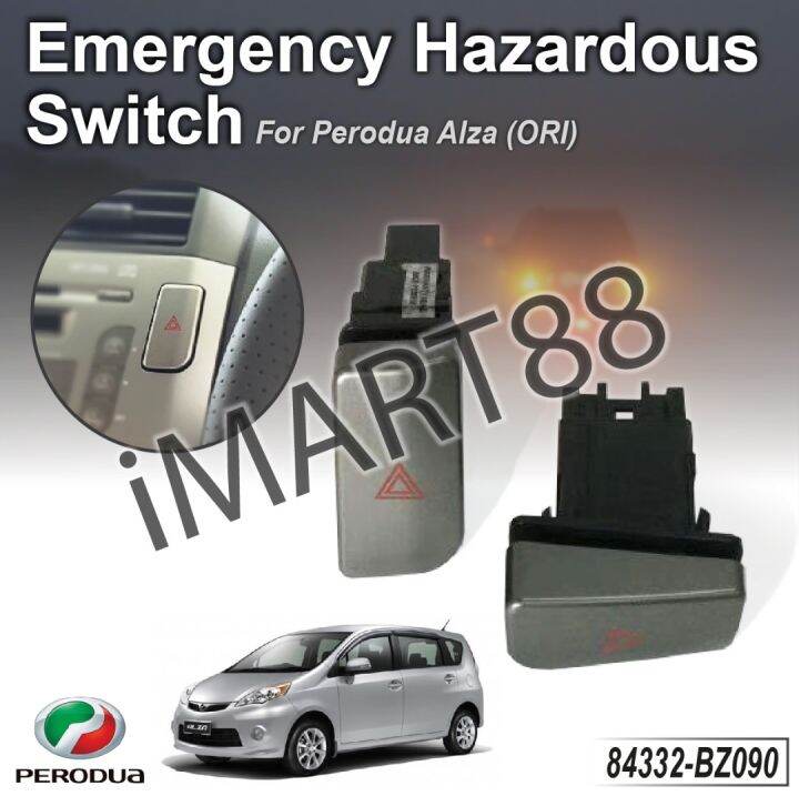 Original Perodua Alza Emergency Switch Hazard Hazardous Double Signal ...