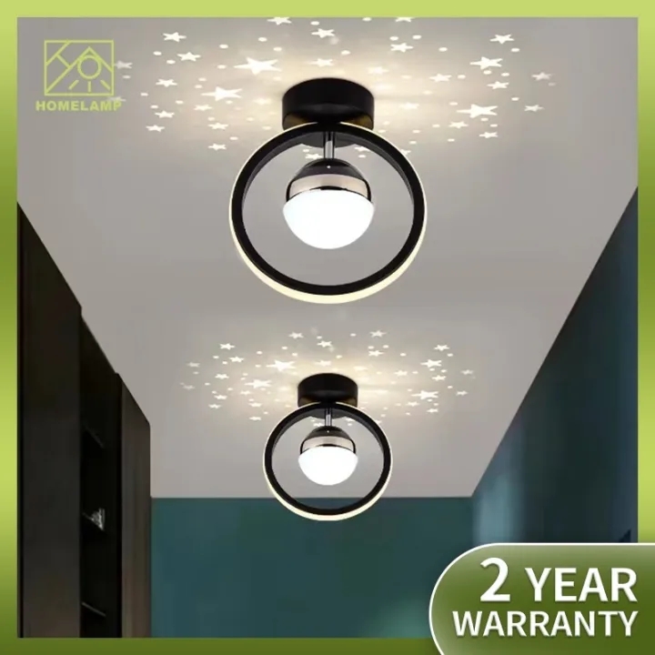 Led nordic light Aisle light creative star projection corridor ceiling ...