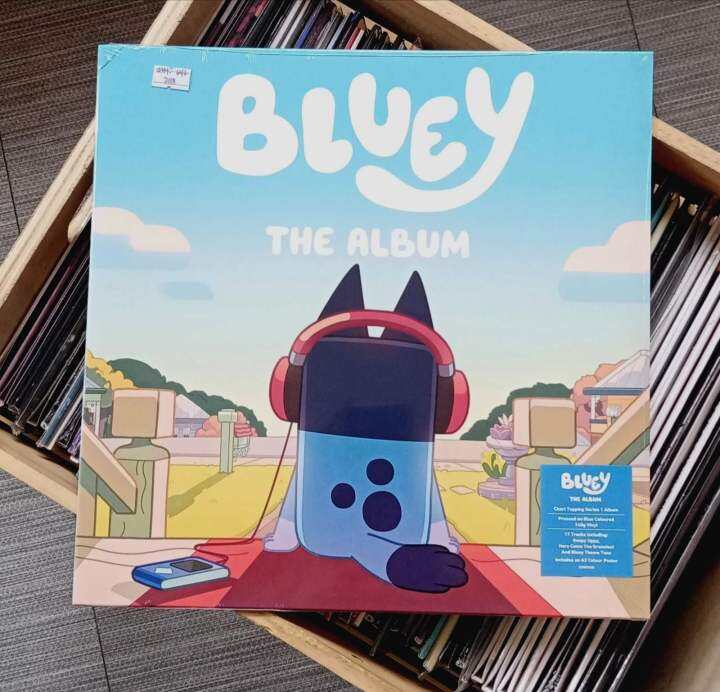 Joff Bush & The Bluey Music Team – Bluey The Album ( Blue Vinyl ...