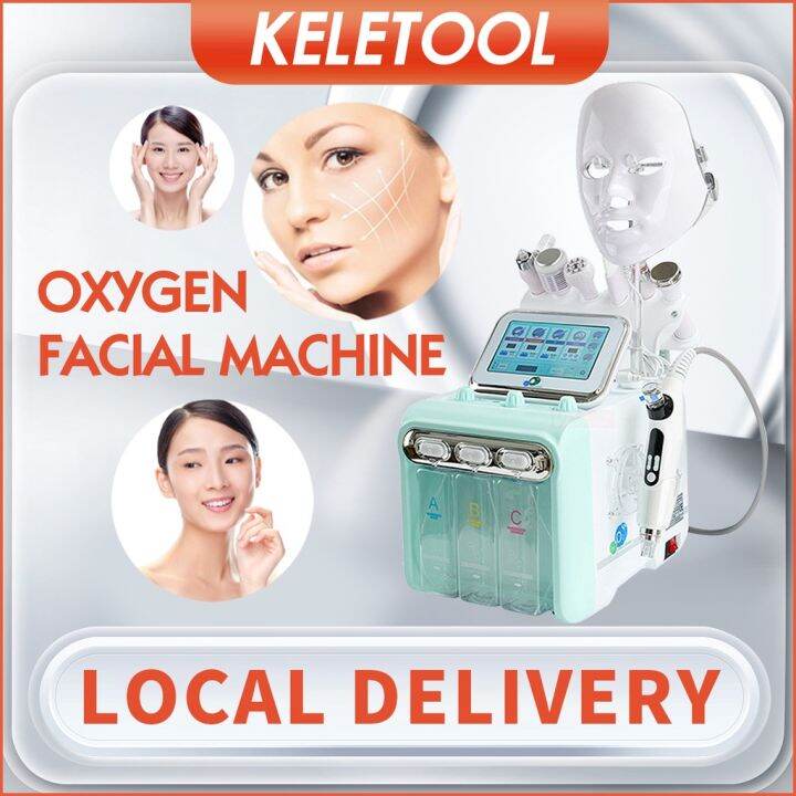 Hydrogen Oxygen Dermabrasion Tingkatkan 6 In 1 Hidrogen Oksigen ...