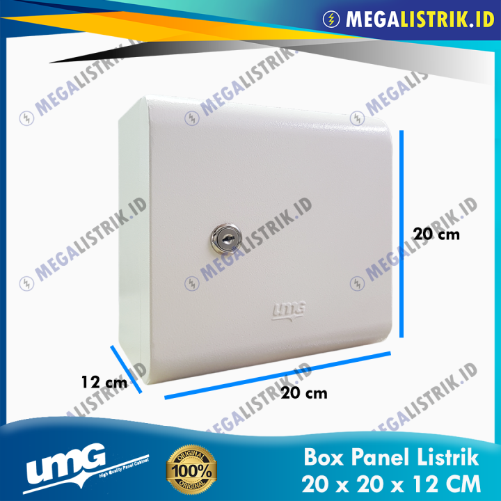 UMG BOX PANEL 20 X 20 X 12 / PANEL KABINET LISTRIK 20X20X12 KOTAK OVAL ...