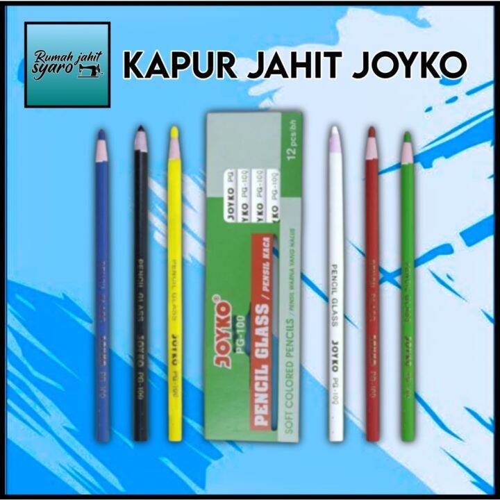 Pensil kapur pensil alat perlengkapan peralatan penanda jahit jait ...