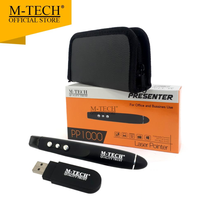 M-TECH ORIGINAL Laser Pointer PP1000 Alat Wireless Presentasi Presenter PP-1000 | Lazada Indonesia