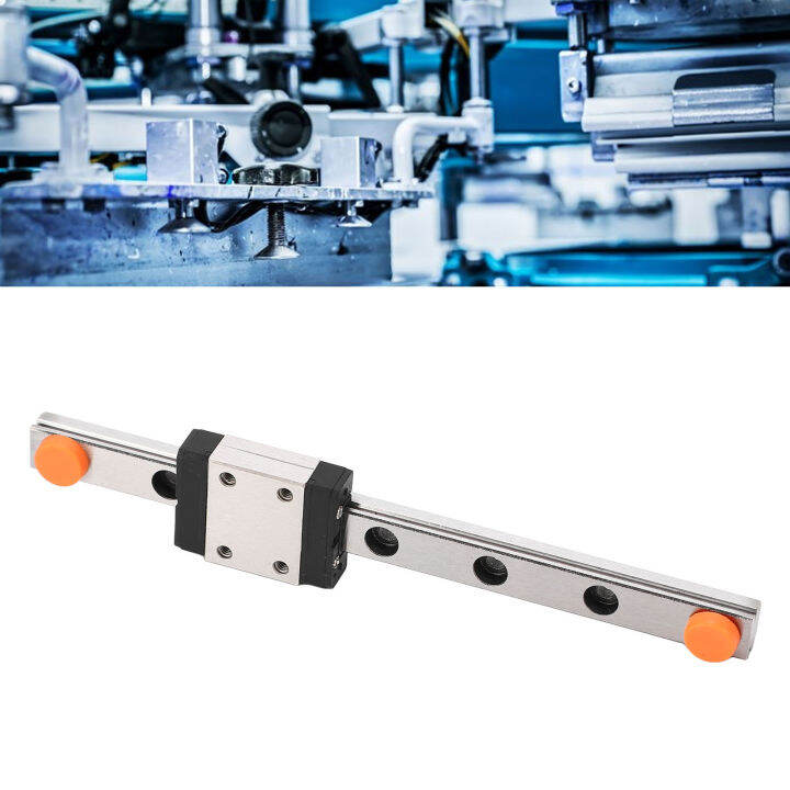 Linear Guide Rail 100mm Linear Guideway Rail MGN7C‑100‑1R Bearing Steel ...