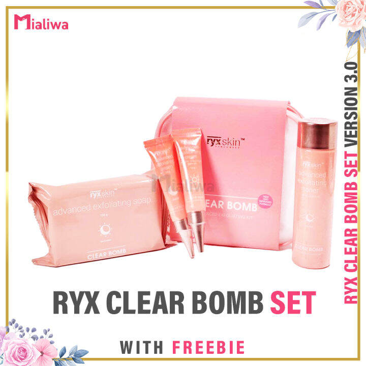 Ryx Skin Sincerity Clear Bomb Advanced Exfoliating Kit, Pampaputi ...