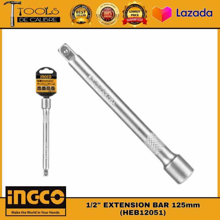 INGCO 1/2" Extension Bar 125mm (HEB12051) | Lazada PH