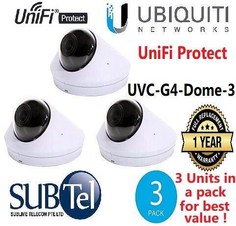 UVC-G4-DOME-3 Ubiquiti Unifi Protect G4 Dome Security Surveillance IP ...