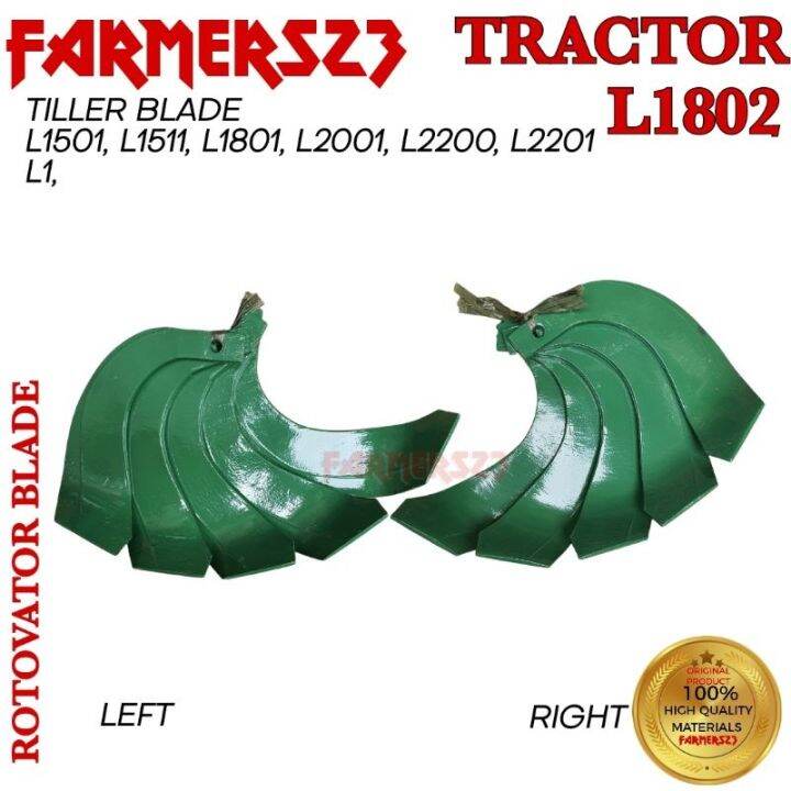 PER PIECE ROTOVATOR BLADE KUBOTA OLD MODEL TRACTOR / TILLER BLADE ...