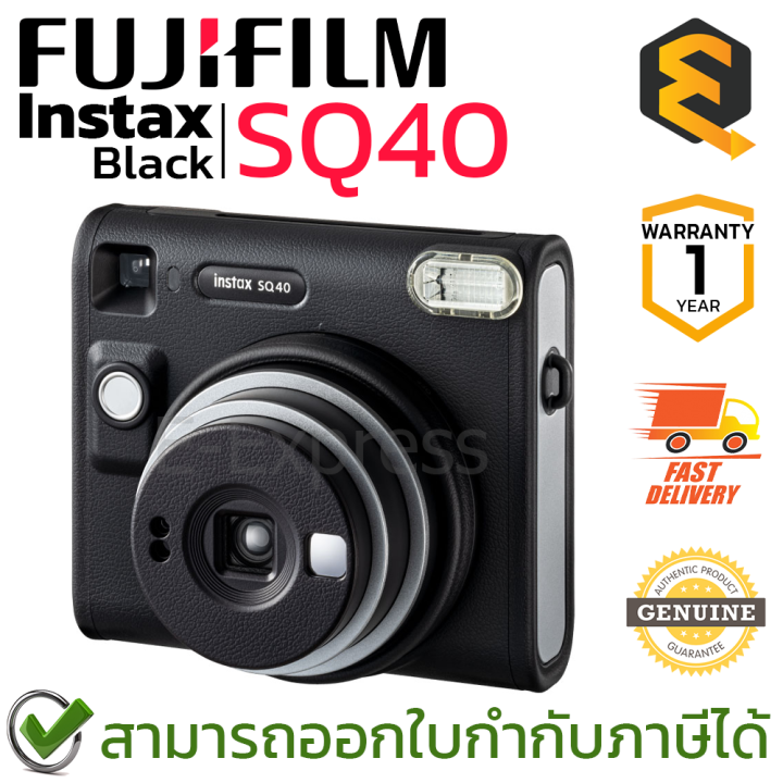 Fujifilm Instax SQ40 (Black) กล้องอินสแตนท์ สีดำ ของแท้ ประกันศูนย์ 1ปี ...