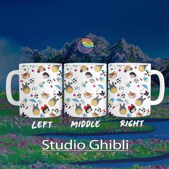 Studio Ghibli - Anime Mug Collection - The Luna Merch | Lazada PH
