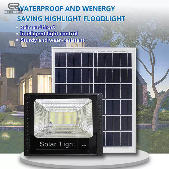 BUY 1 TAKE 1 Solar Lamp Outdoor LED Light Remote Control COD Waterproof For Garden Exterior ...