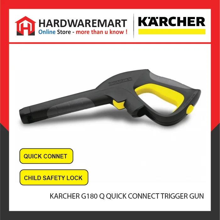 Karcher G180 Q Quick Connect Trigger Gun (K2 Compact / K5 Premium) | Lazada