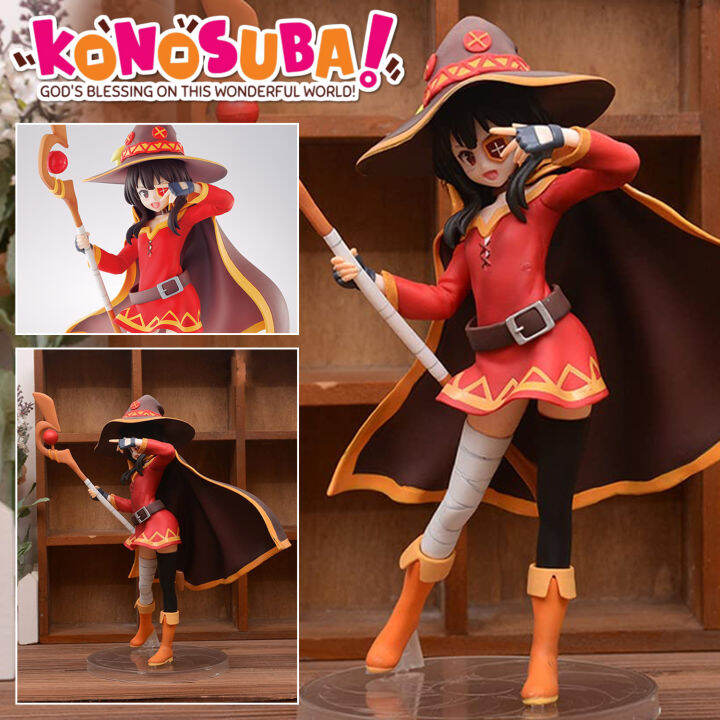 Figure ฟิกเกอร์ จากการ์ตูนเรื่อง KonoSuba The Movie ขอให้โชคดีมีชัยใน ...
