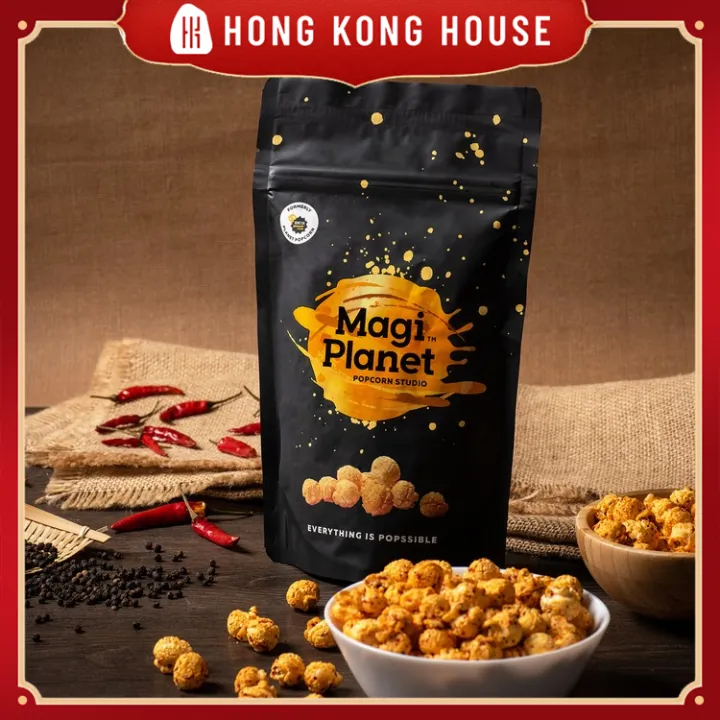 [Taiwan Best Seller] Magi Planet Popcorn Corn Soup/Double Cheese Flavor ...