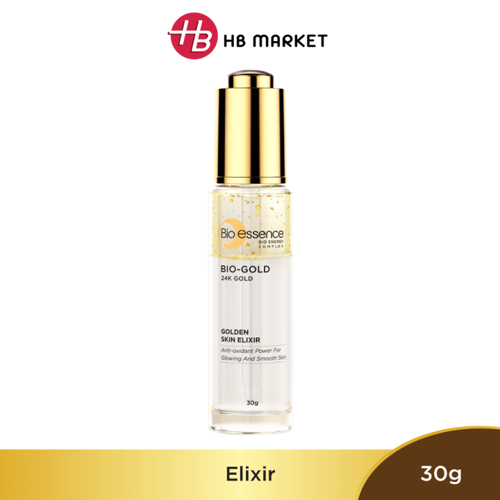Bio-essence Bio-Gold Golden Skin Elixir Serum 30g | Lazada