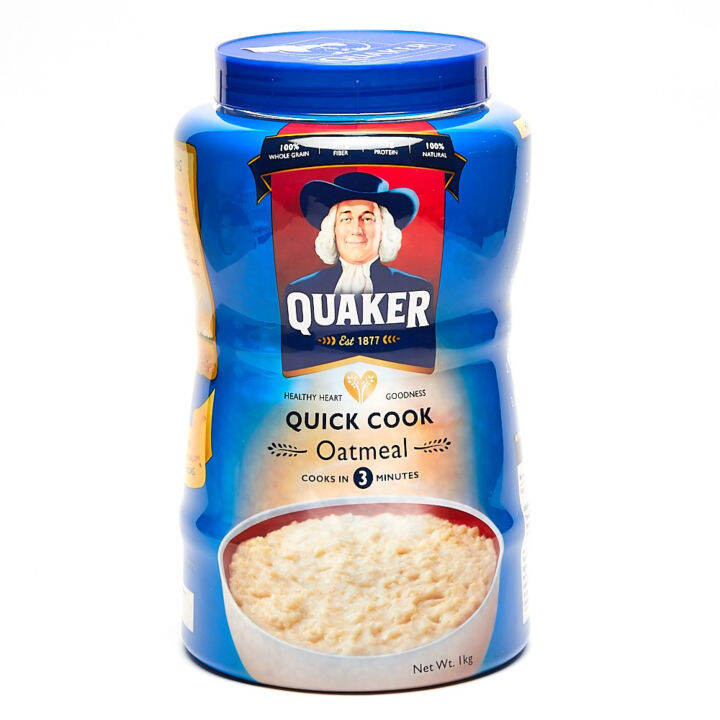 Quaker Quick Cook Oats Jar 1KG | Lazada PH