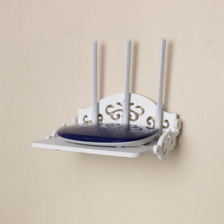 TV set-top box rack on the living room wall Cat wifi wireless router ...