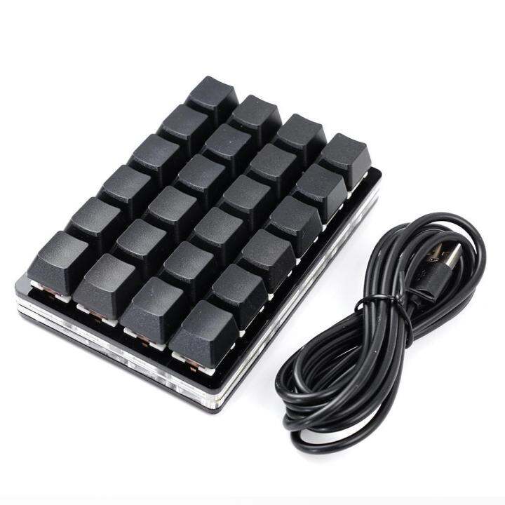 Mini USB Custom Mechanical Keyboard 2/3/4/6/9/12/16/24 Keys Gaming ...