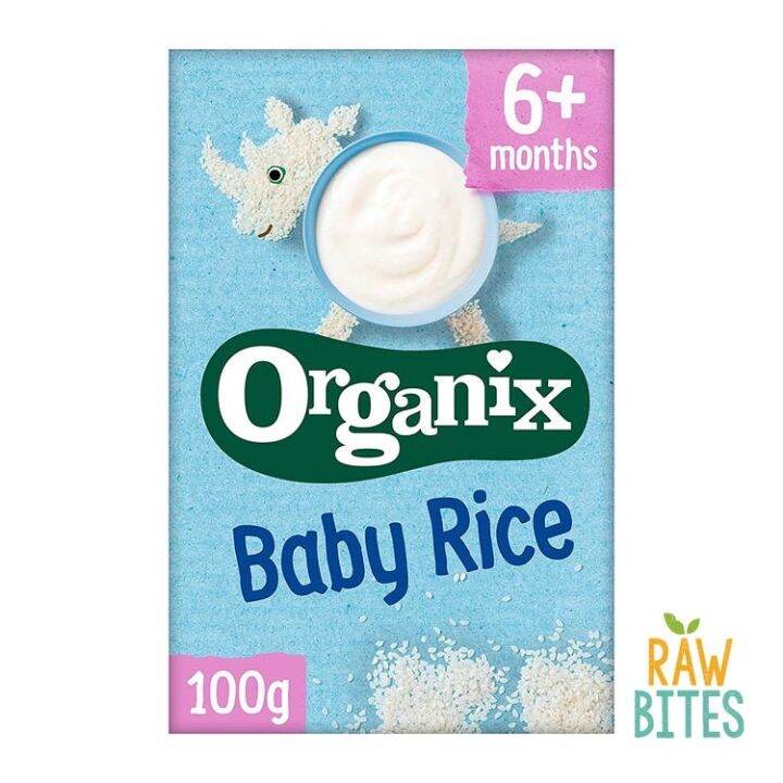 Organix Baby Rice 100g (6 Months ) (Organic No Preservatives Added ...