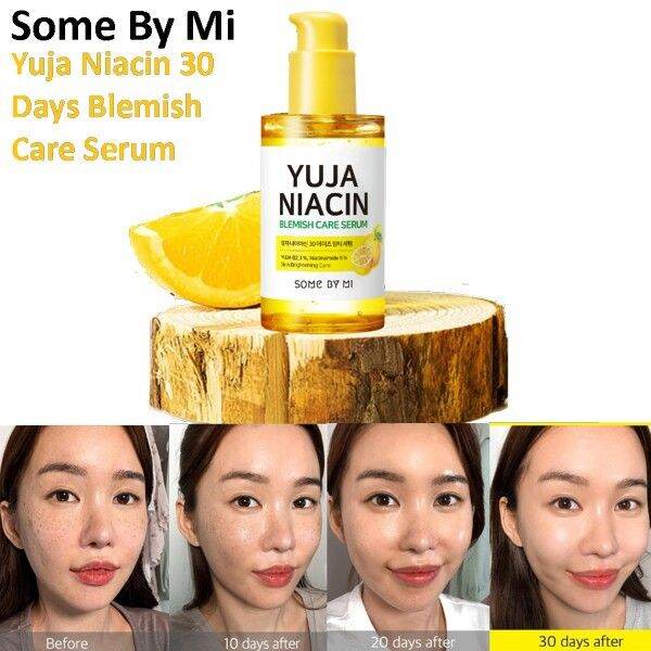 ORIGINAL SOME BY MI Yuja Niacin Blemish Whitening Serum 50ml Care Wajah ...