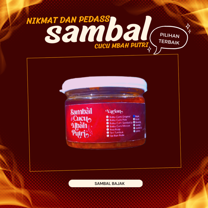 SAMBAL X KOREK / BAJAK / BAWANG BY SAMBAL CUCU MBAH PUTRI | Lazada ...
