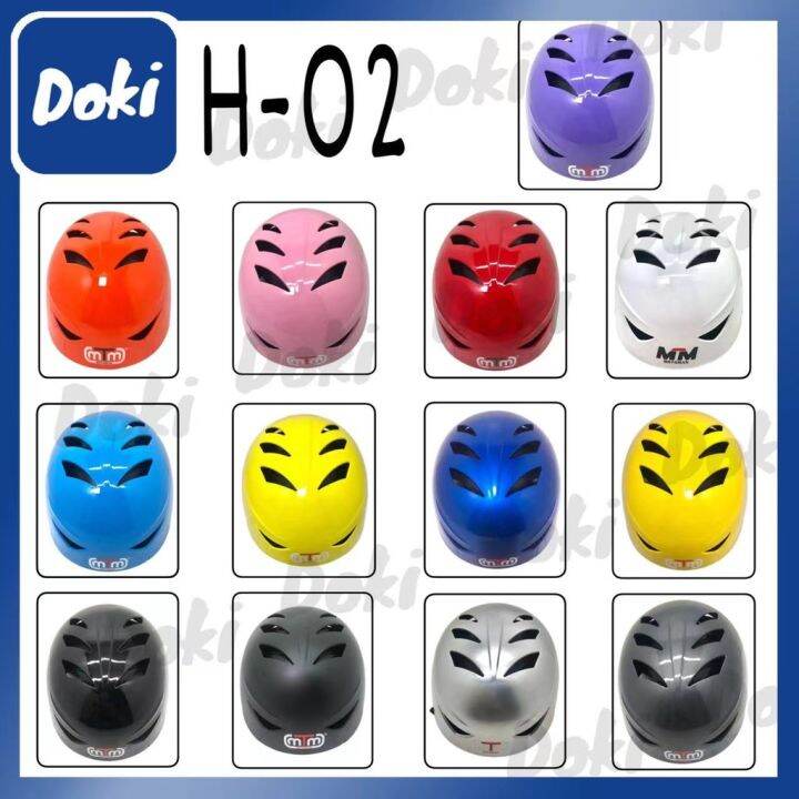 [DOKI MOTO] MOTOMAN NUTSHELL HELMET H-02 | Lazada PH