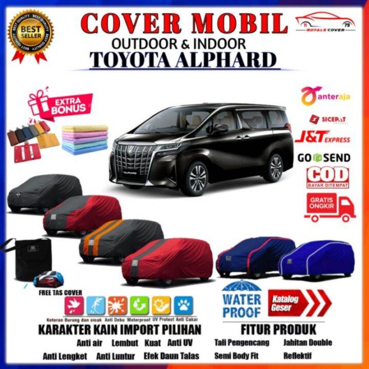Cover Mobil Mobil ALPHARD / Sarung mantel Pelindung Mobil Toyota ...