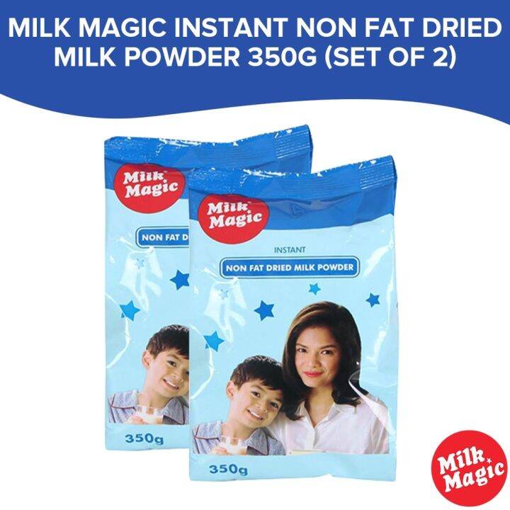Milk Magic Instant Non Fat Dried Milk Powder 350g (Set of 2) - Healthy ...