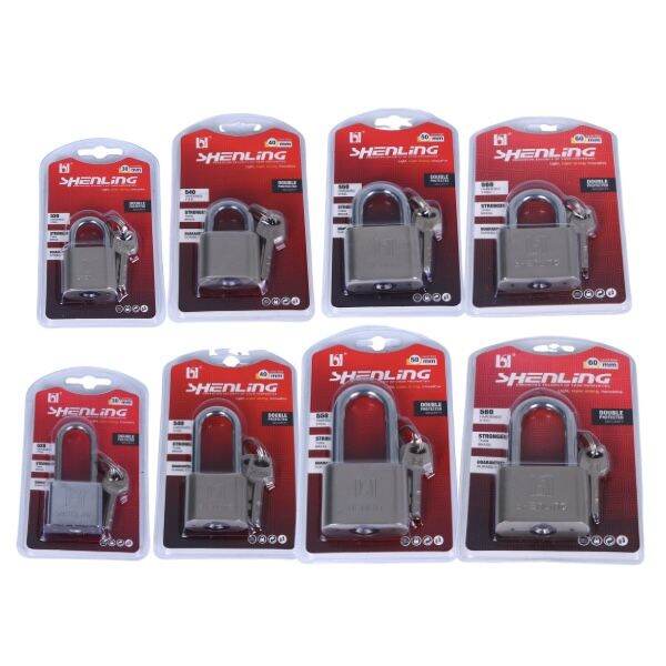 SHENLING Double Protected Security Padlock Blister 30mm-60mm | Lazada PH