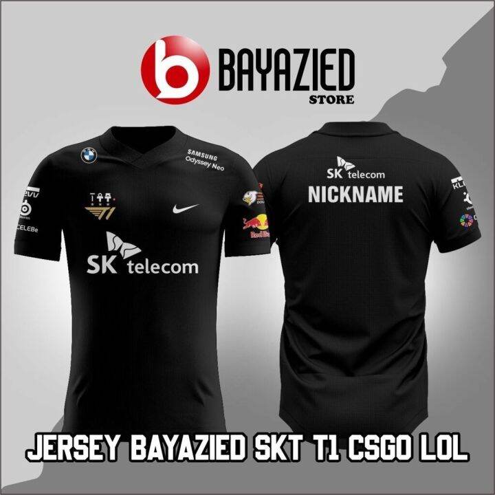 (All sizes are in stock) Skt T1 T SHIRT new CSGO DOTA game 2023 (You can customize the name and ...