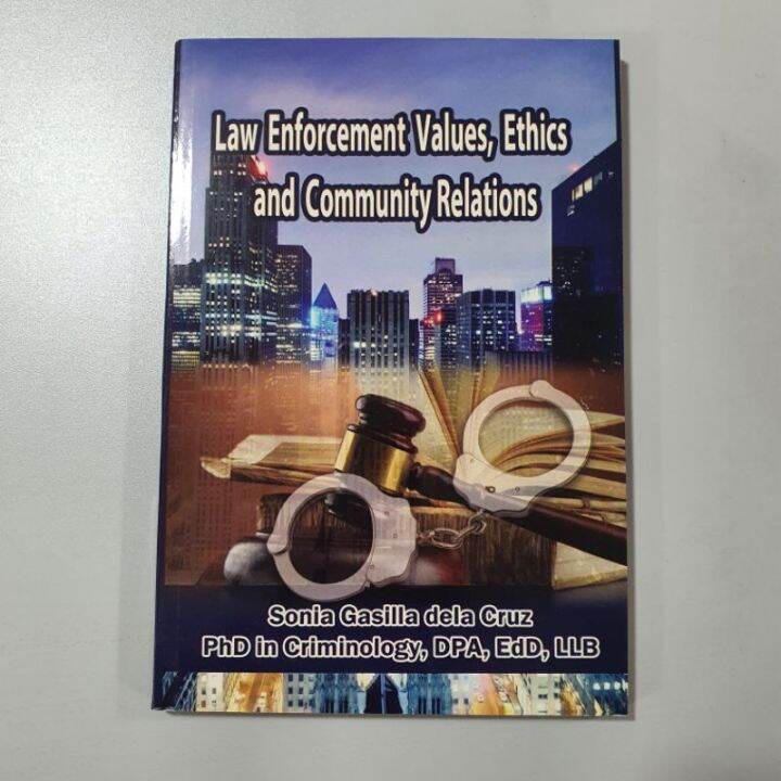 Law Enforcement Values Ethics and Community Relations | Lazada PH