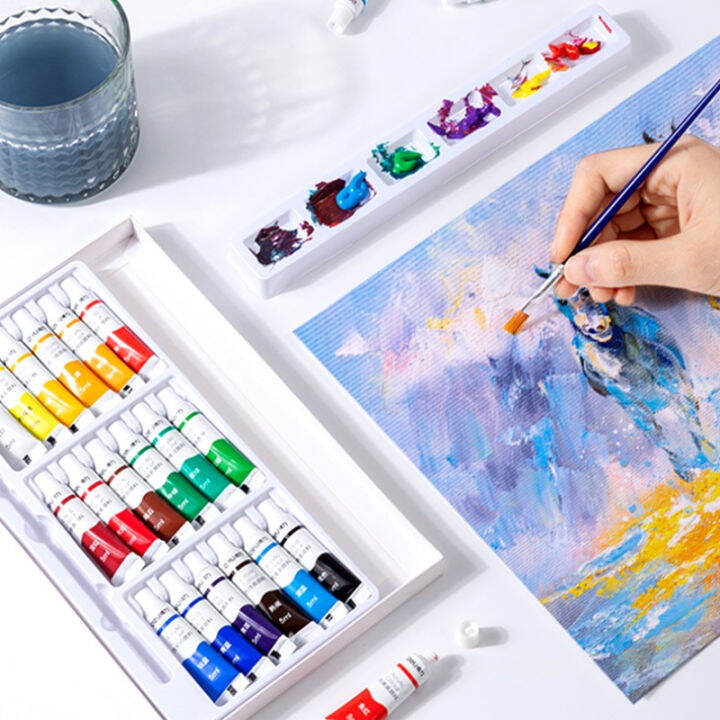 Deli 73915 24 colors 5ml acrylic paint (mixed) (box) | Lazada PH