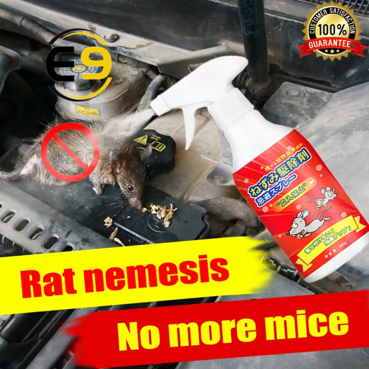 E9 Rat away for car MOUSE REPELLENT Anti Rat Spray 500ml 100% ...