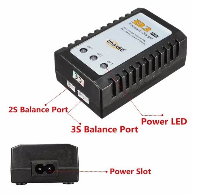 IMaxRC B3 Pro Balance Compact Charger for 2S-3S Lipo Battery | Lazada PH