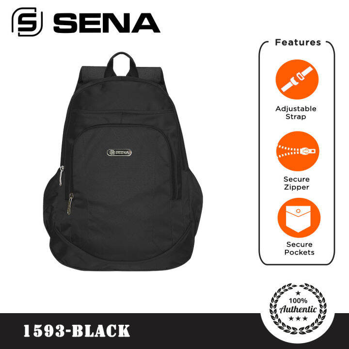 SENA-1593 Backpack Plain | Lazada PH